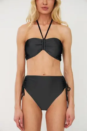 CRAS Hilda Bandeau Bikini Top - Black