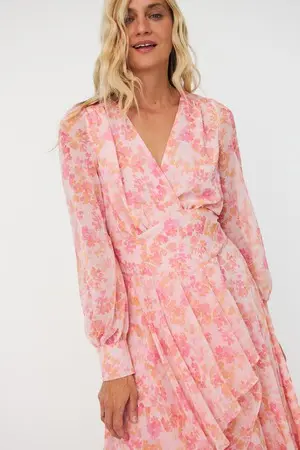 CRAS Romance Floral Maxi Dress
