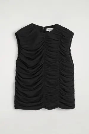Cos Gathered Paneled Top