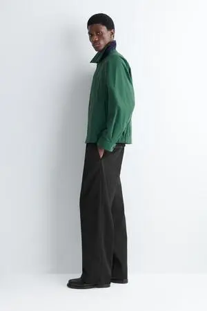 Cos Cotton-nylon Harrington Jacket