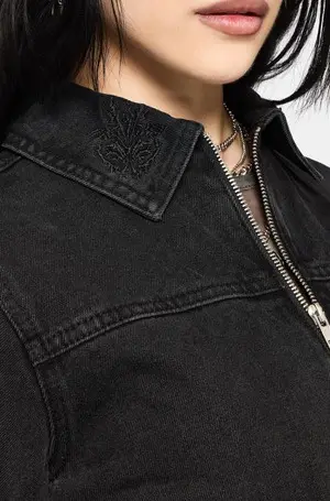 DISTURBIA Selin Boxy Denim Jacket