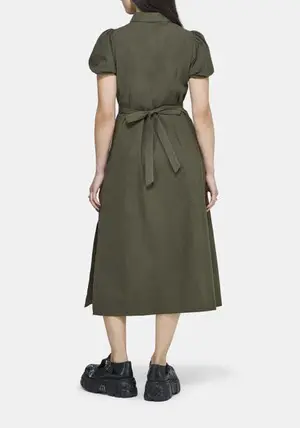DISTURBIA Odile Embroidered Midaxi Dress