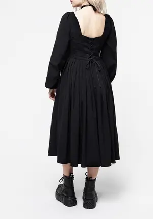 DISTURBIA Mina Corset Midi Dress