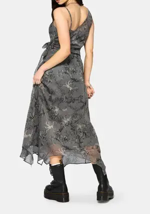 DISTURBIA Merunicorn Enchanted Forest Midaxi Dress