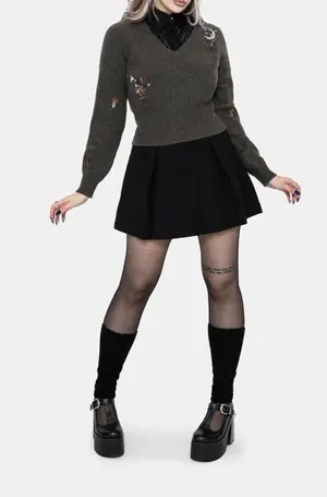 DISTURBIA Hexborn Baba Yaga Knit Jumper