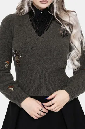 DISTURBIA Hexborn Baba Yaga Knit Jumper