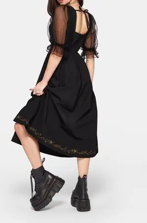 DISTURBIA Phoenix Midi Dress