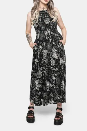 DISTURBIA Trinity Moon Midaxi Dress