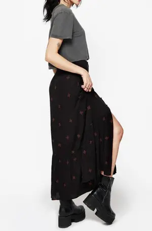 DISTURBIA Sublime Witches Knot Midaxi Skirt