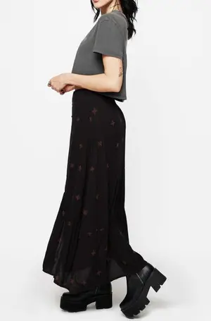 DISTURBIA Sublime Witches Knot Midaxi Skirt