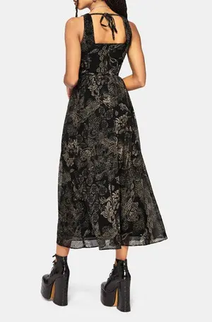 DISTURBIA Surge Celtic Print Cami Midaxi Dress