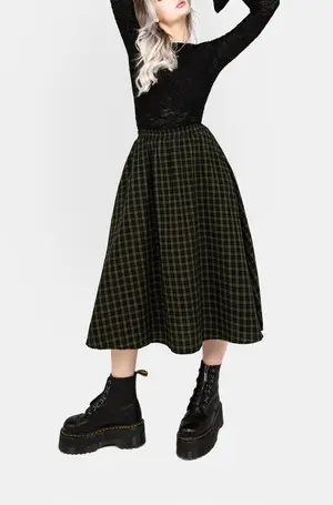 DISTURBIA Terra Midi Skirt