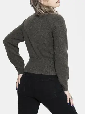 DISTURBIA Hexborn Baba Yaga Knit Cardigan