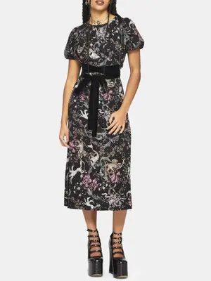 DISTURBIA Merunicorn Enchanted Forest Midi Dress