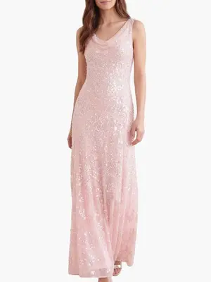 NEEDLE & THREAD Freya Georgette Sleeveless Gown