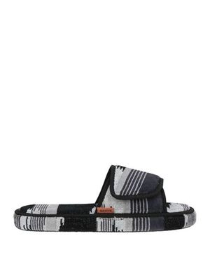 Missoni Textile Fibers House Slippers - Black