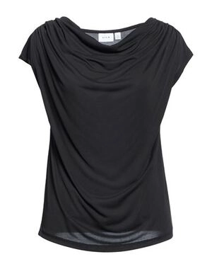 VILA Top Size Tactel, Polyester - Black