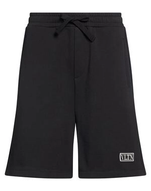 Valentino Garavani Shorts & Bermuda Shorts Size Cotton, Polyester - Black