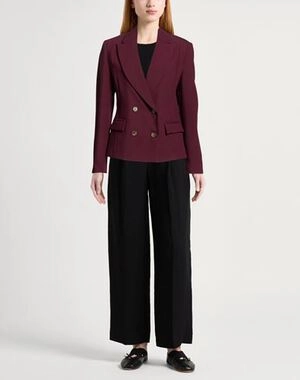 KAOS Blazer Burgundy Size Polyester, Viscose, Elastane