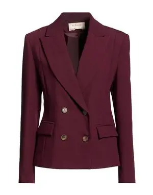 KAOS Blazer Burgundy Size Polyester, Viscose, Elastane