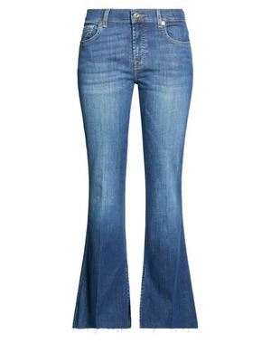 7 For All Mankind Jeans Size Cotton, Polyester, Lyocell, Elastane