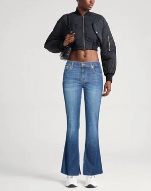 7 For All Mankind Jeans Size Cotton, Polyester, Lyocell, Elastane
