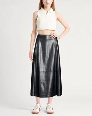 MANILA GRACE Midi Skirt Size Polyurethane, Polyester