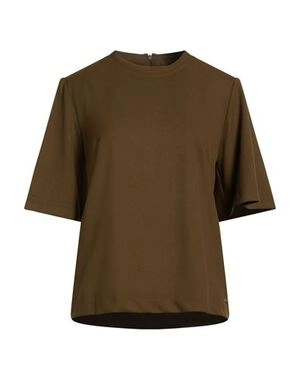 KAOS Top Khaki Size Polyester, Viscose, Elastane - Beige