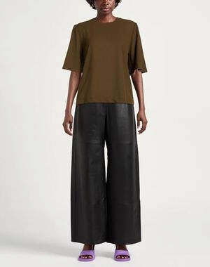 KAOS Top Khaki Size Polyester, Viscose, Elastane