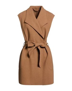 CARLA G. Coat Size Wool, Polyamide - Beige