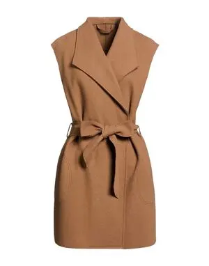 CARLA G. Coat Size Wool, Polyamide - Beige