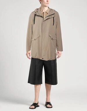 Herno Overcoat & Trench Coat Taupe Size Polyimide, Polyester
