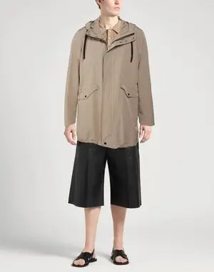 Herno Overcoat & Trench Coat Taupe Size Polyimide, Polyester