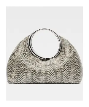 Jacquemus Le Petit Calino Snakeskin Clutch Bag