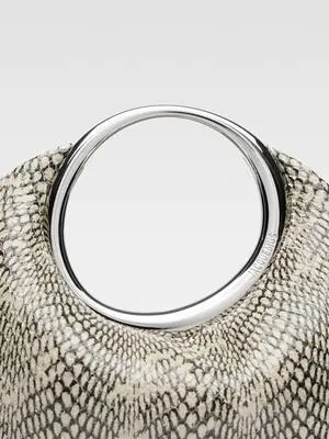 Jacquemus Le Petit Calino Snakeskin Clutch Bag