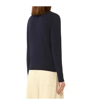 Max Mara Long Sleeve Lapel Polo Shirt