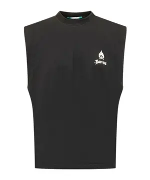 BARROW Logo Printed Sleeveless Top