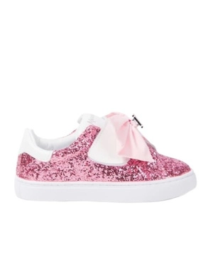 Monnalisa Glitter Sneakers - Pink