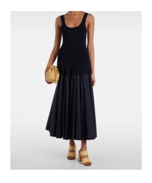 Staud Skylar Raffia And Leather Mules