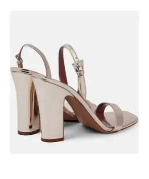 Paris Texas Bea 100 Mirrored Leather Sandals
