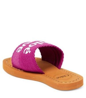 Chloé Logo Canvas Slides