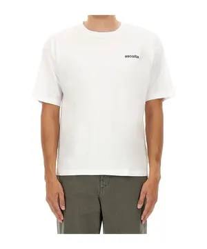 Aspesi Round-neck Letter T-shirt