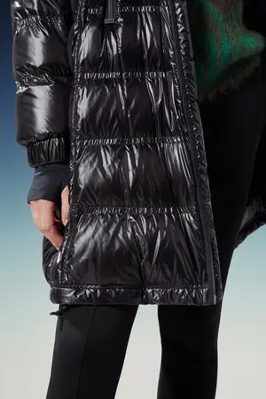 Moncler Rochelair Long Padded Jacket