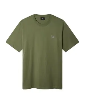 Paul Smith Zebra Patch T-shirt - Khaki