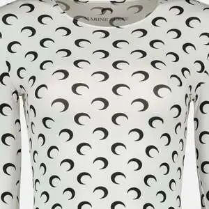 MARINE SERRE Moon Print T-shirt