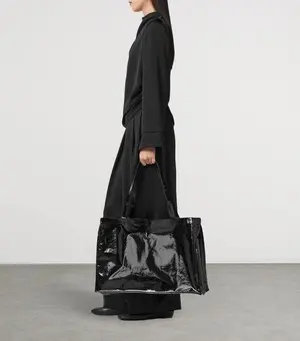 ALLSAINTS Large Laminated Tote Bag