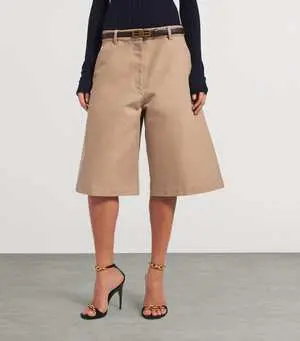 Balenciaga Cotton Tailored Shorts