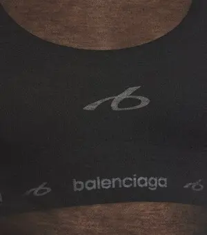 Balenciaga Technical Logo Bra
