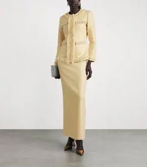 Huishan Zhang Crystal-embellished Cecil Jacket