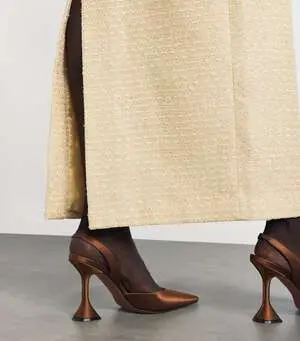 Huishan Zhang Tweed Vania Pencil Skirt